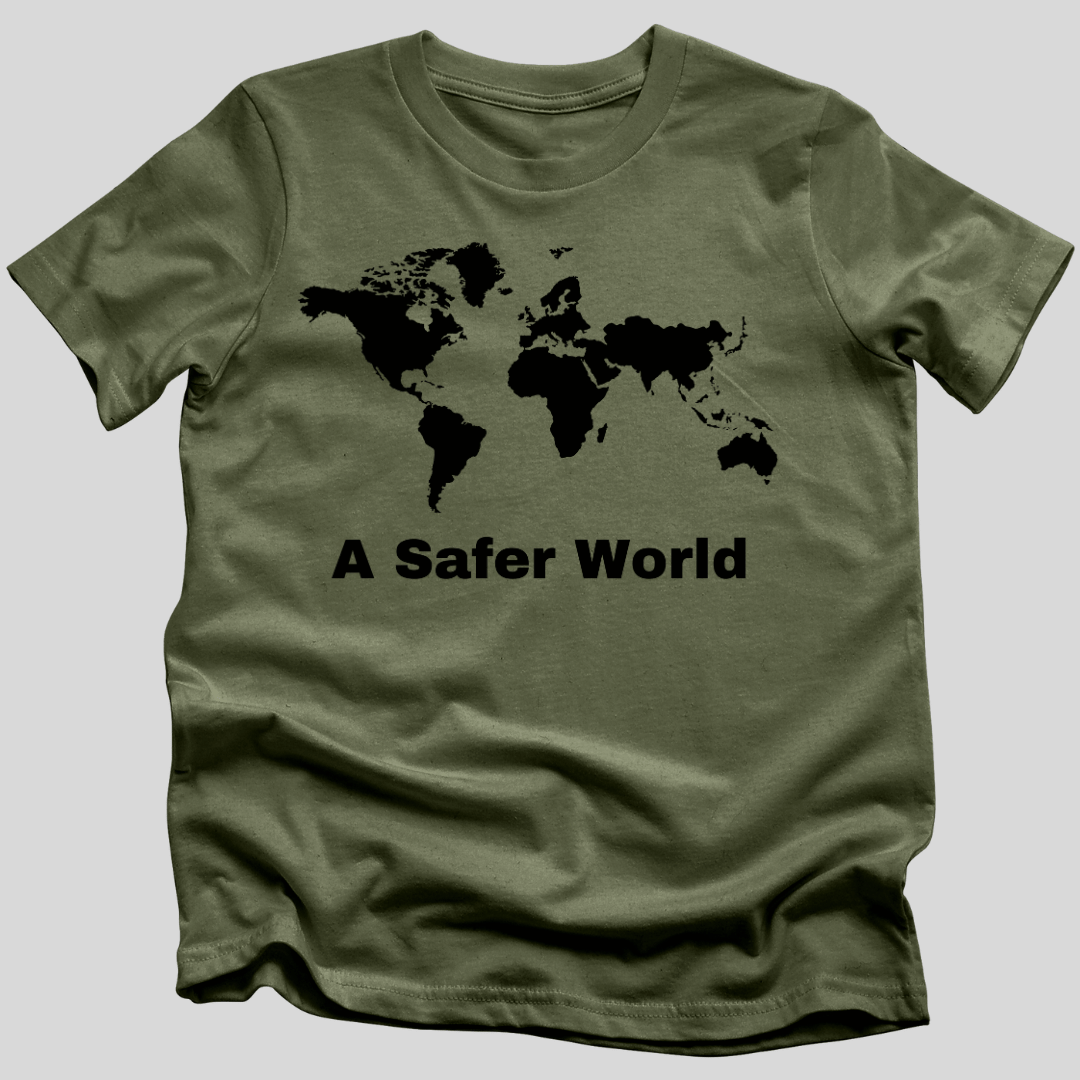 A Safer World T-Shirt | Ukrainian Apparel
