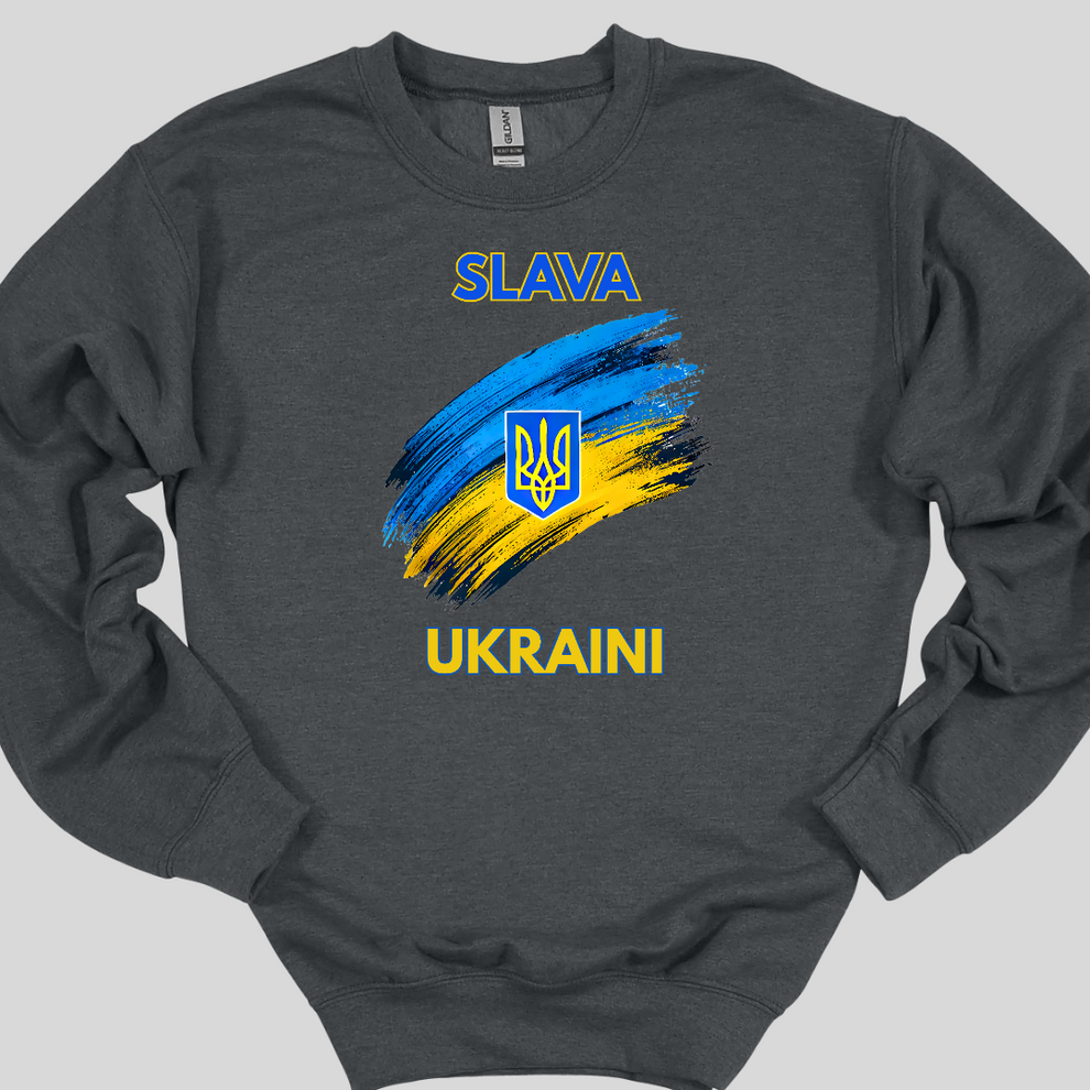 Buy Sweatshirt Glory to Ukraine | Ukrainian Apparel