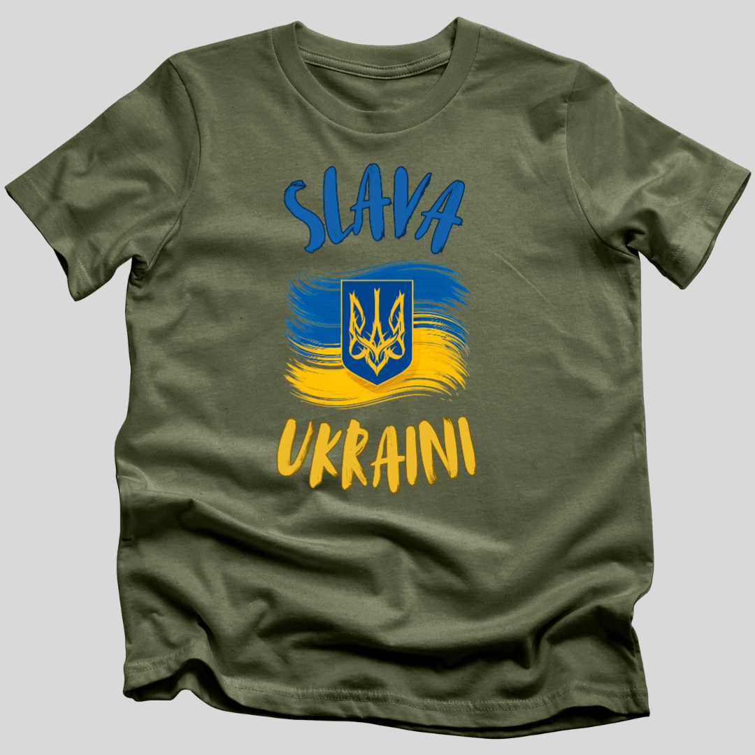 T-shirt With The Inscription Glory to Ukraine | Ukrainian Apparel