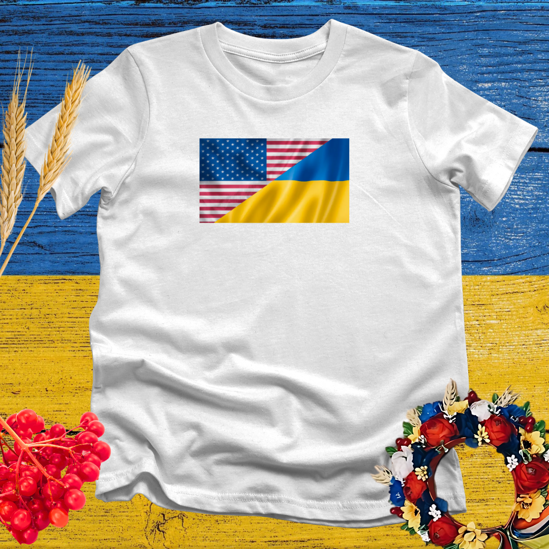 Alliance of Nations: Ukraine & USA T-Shirt